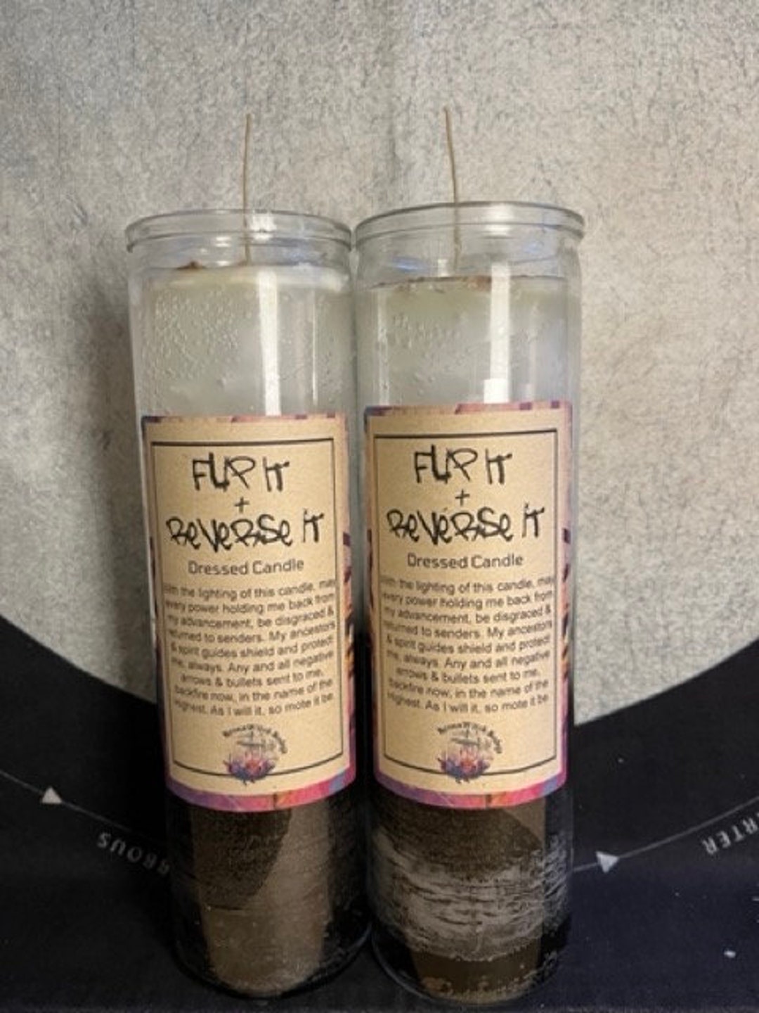 Flip It + Reverse It - Dressed 7 Day Candle - Etsy