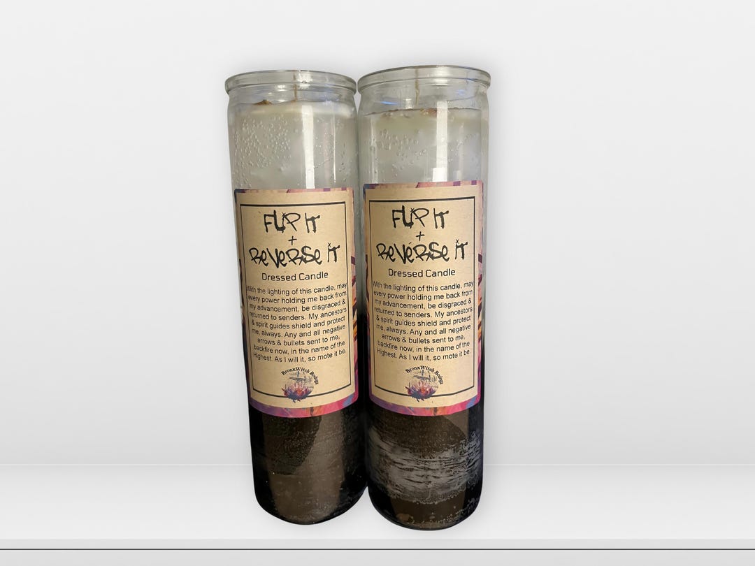 Flip It + Reverse It - Dressed 7 Day Candle - Etsy