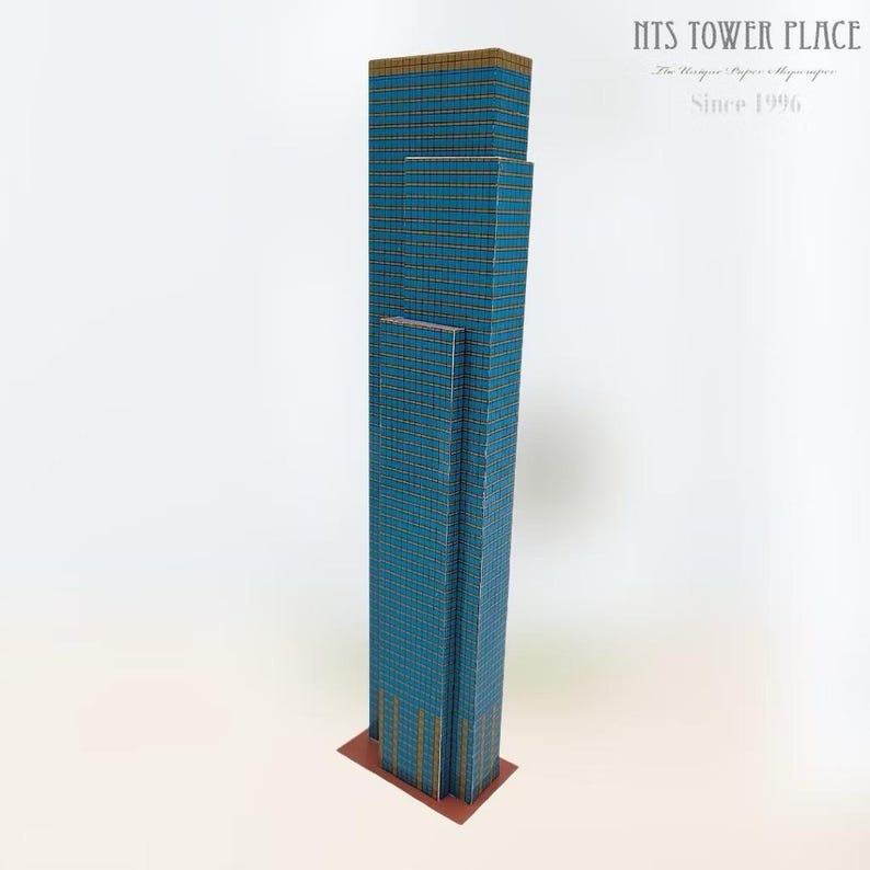 Paper Model of Kosciuszko Building (files for Download) - Etsy