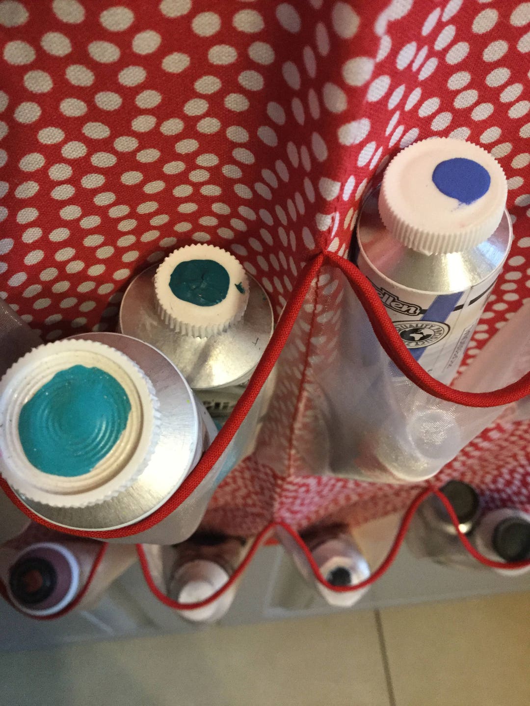 Paint Organiser for Artists Portable Art Paint Mobile - Etsy