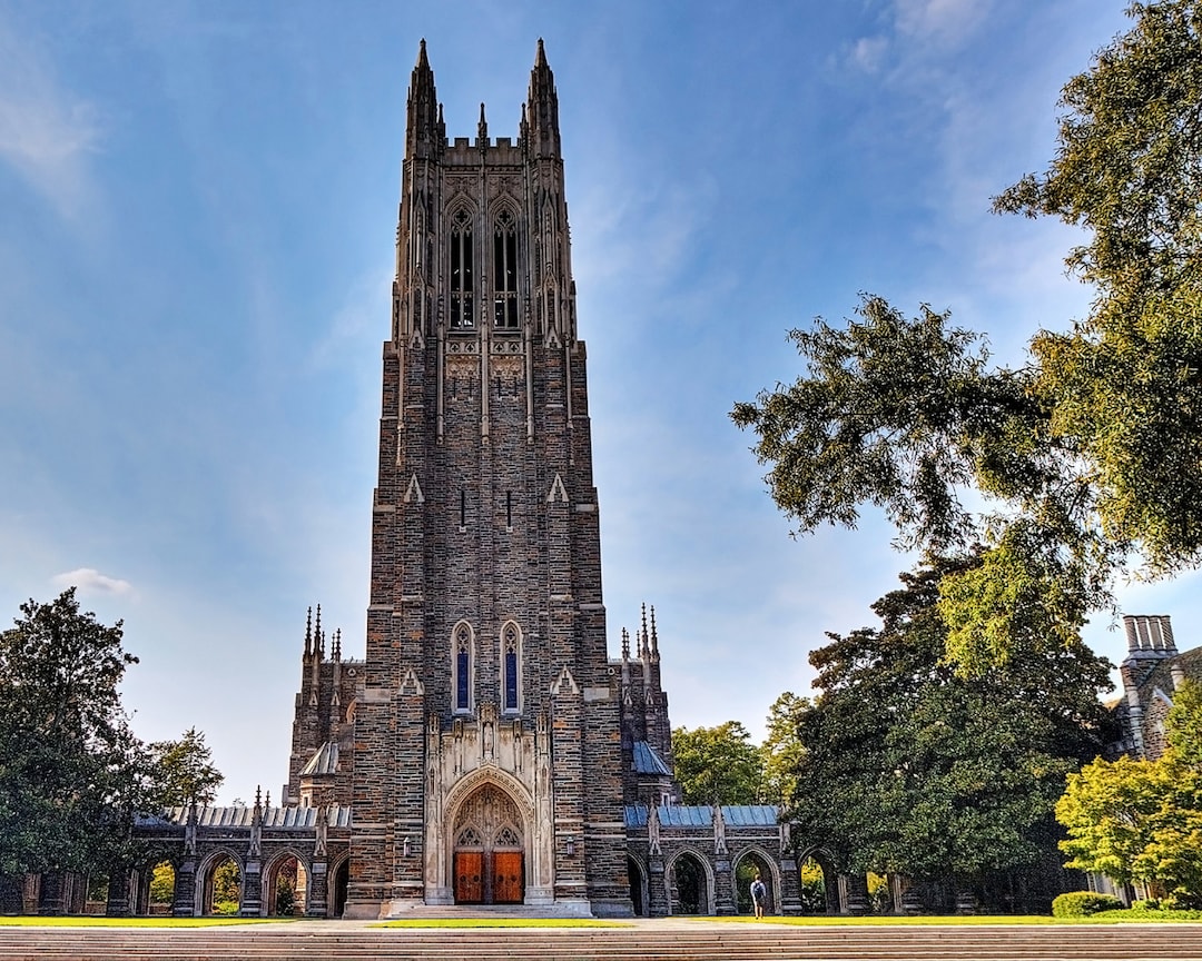 Duke University Chapel fall at the Chapel Fine Art Print Church Durham ...