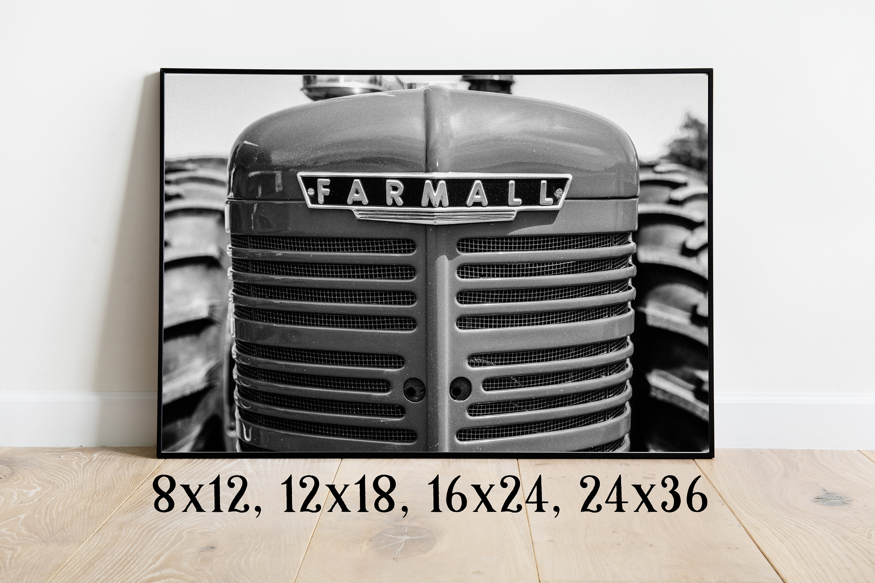 Farmall Logo Black And White