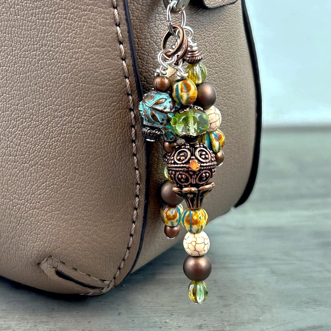 Bag Charm, Boho Charms, Gift for Self, Charm for Purse, Keychain Charms ...