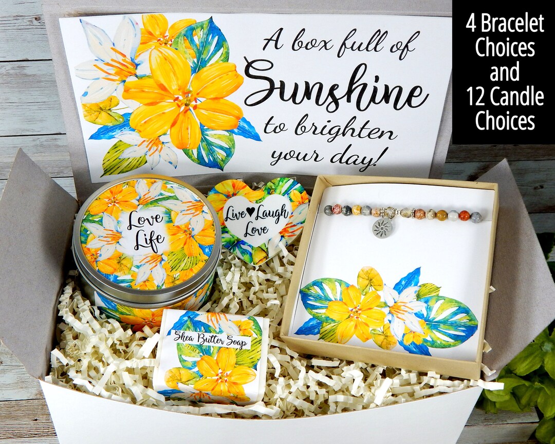 Sunshine Gift Box Sunshine Care Package Sending Sunshine - Etsy
