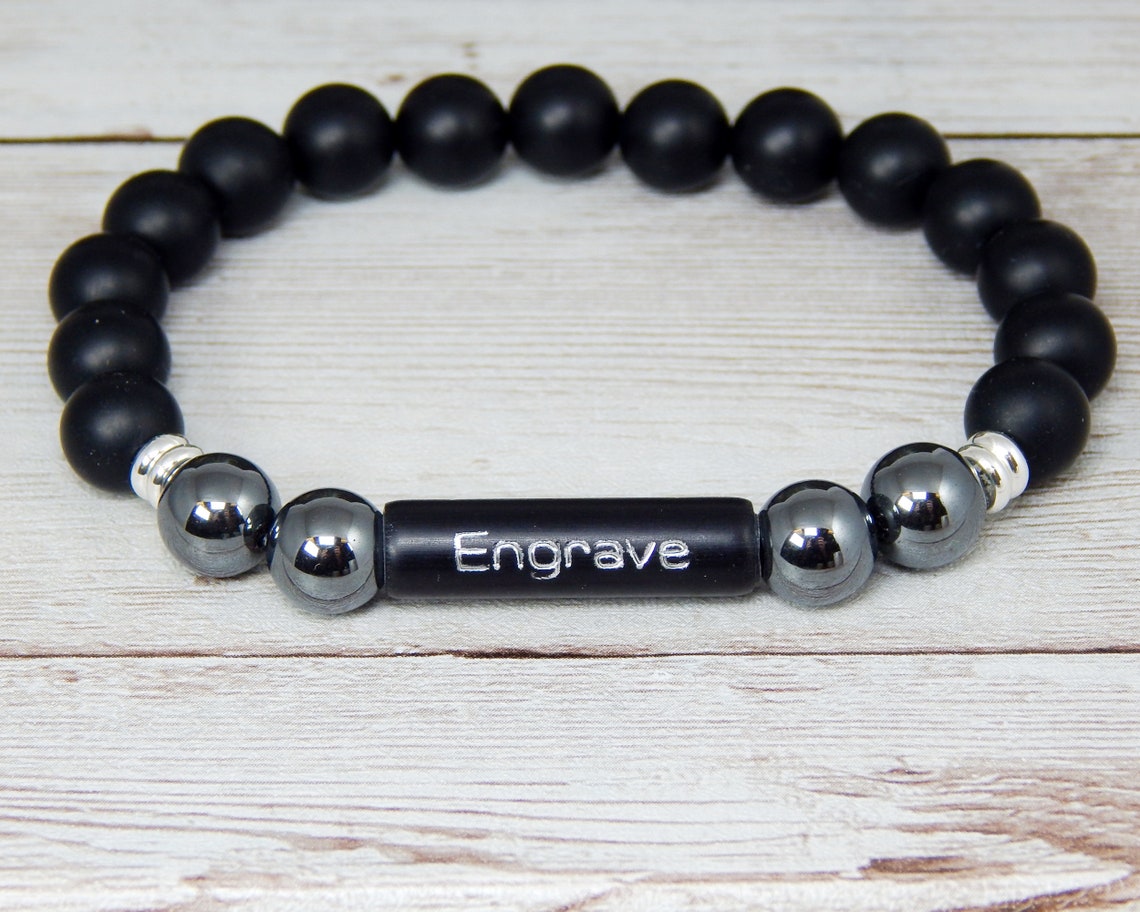 Engraved Jewelry for Men Anniversary Husband Gift - Etsy