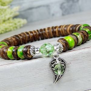Nature Inspired Jewelry Nature Gifts for Women Green and Brown ...