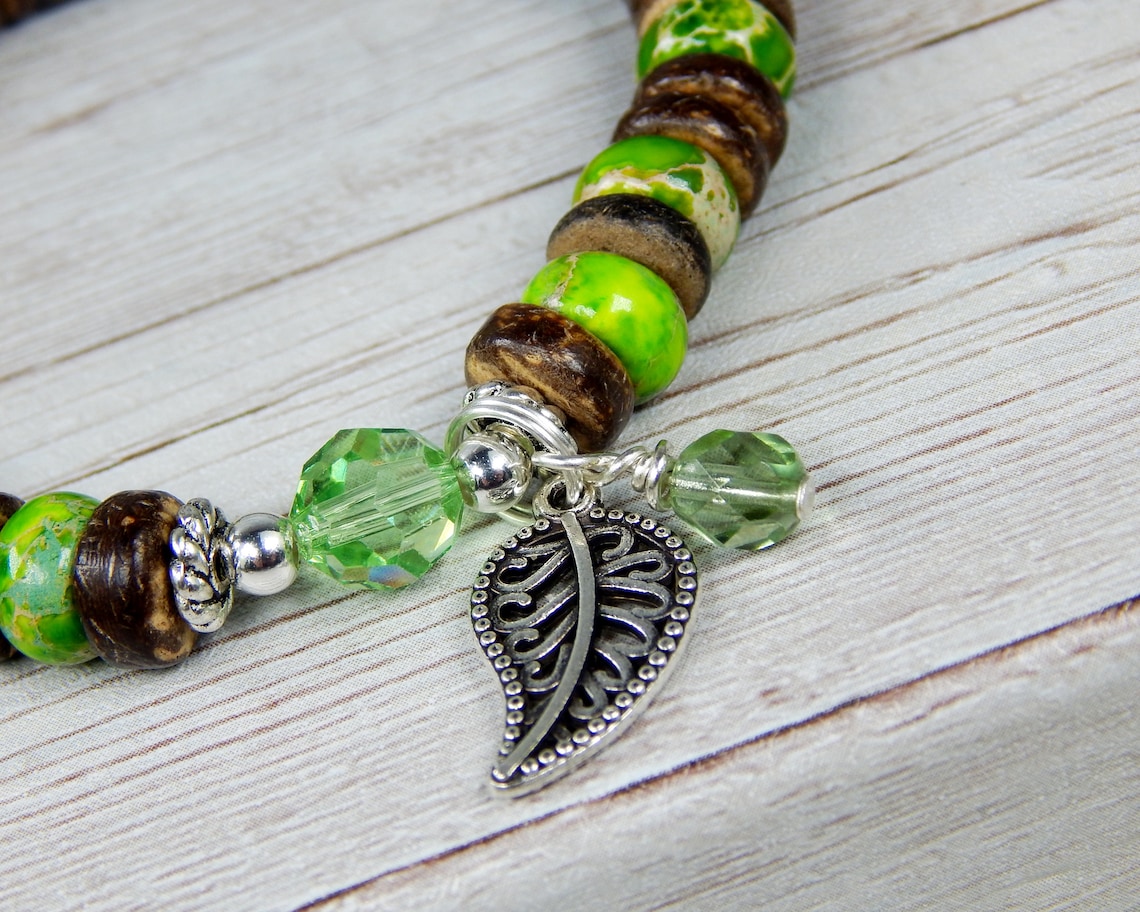 Nature Inspired Jewelry Nature Gifts for Women Green and - Etsy