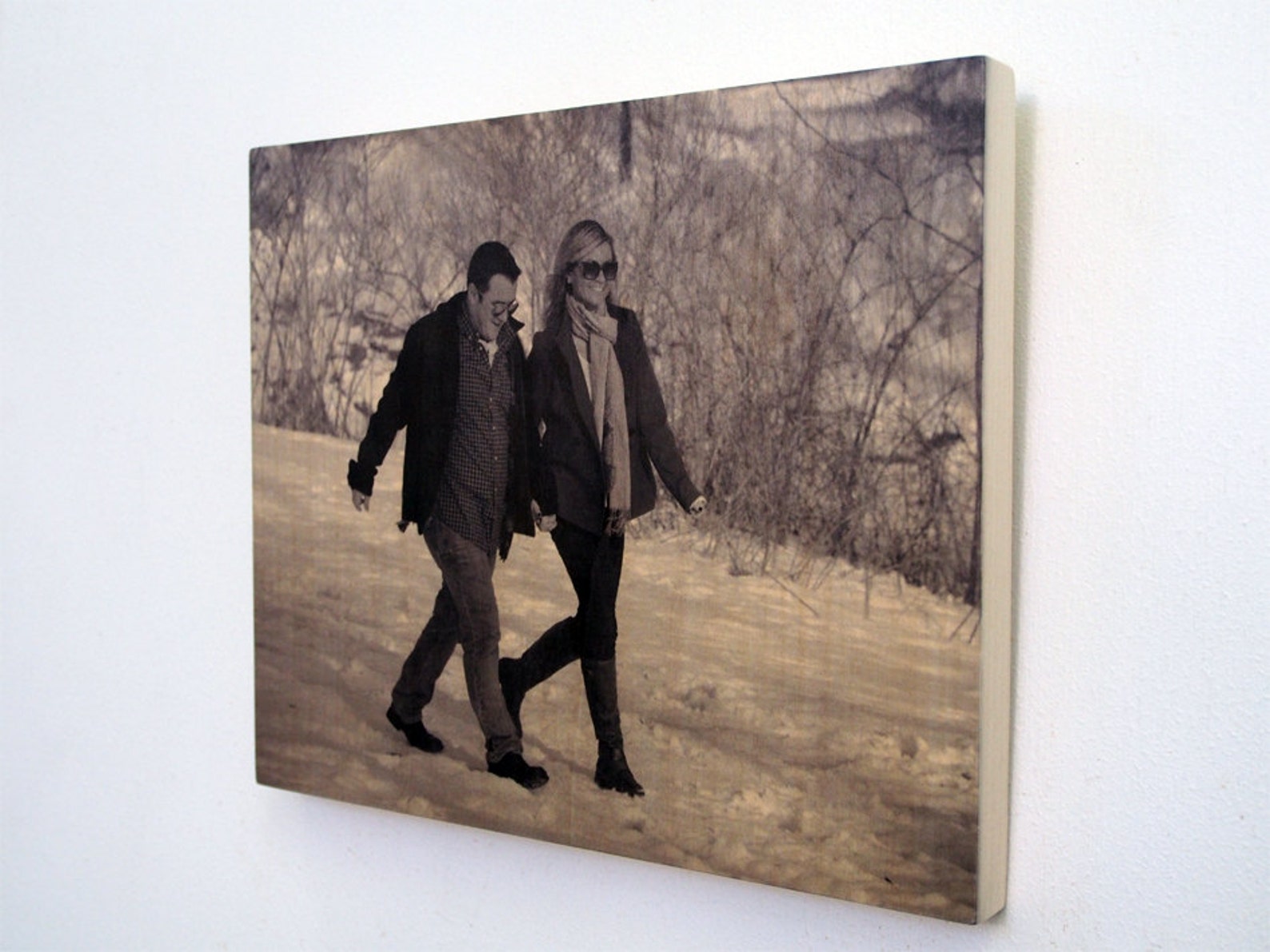 Custom Photo on Wood Customized Wooden Picture - Etsy