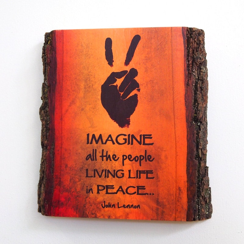 Imagine Peace - Etsy