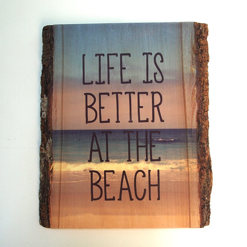 Beach Plaque - Etsy