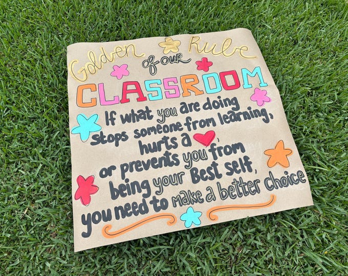 Hand Painted Banner, Custom Banner, Teacher, First Day of School ...