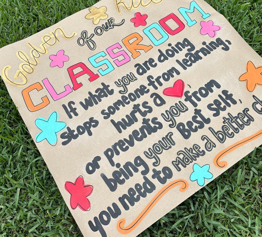 Hand Painted Banner, Custom Banner, Teacher, First Day of School ...