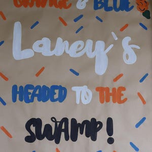 Graduation Party, Graduation Banner, Kraft Paper Banner, Butcher Sign ...