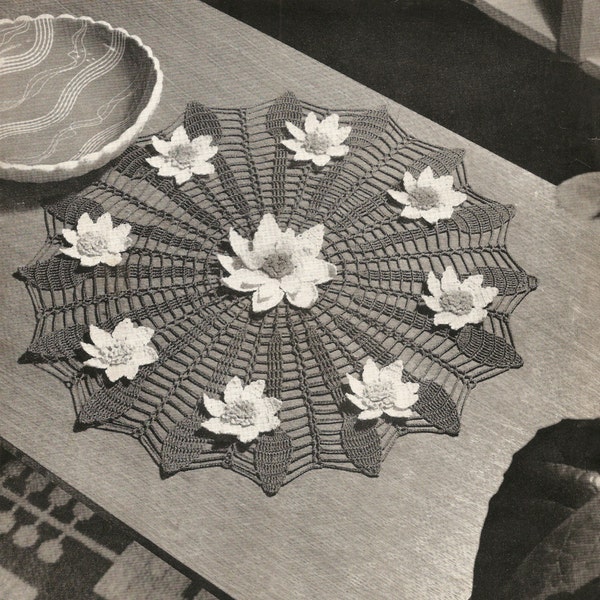 Crochet Table Center - Etsy