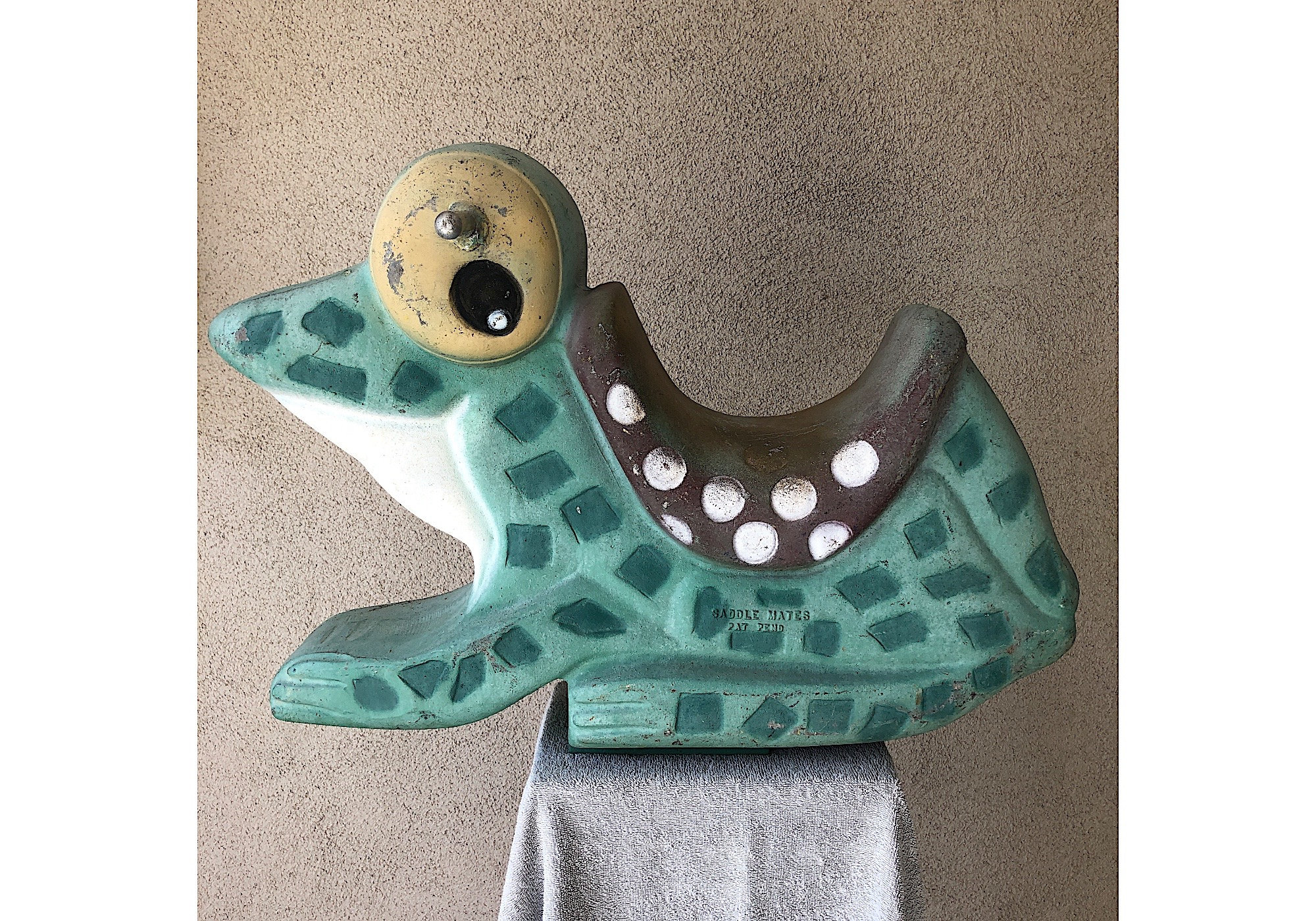 Cast Aluminum Frog Playground Spring Toy Scuplture - Etsy