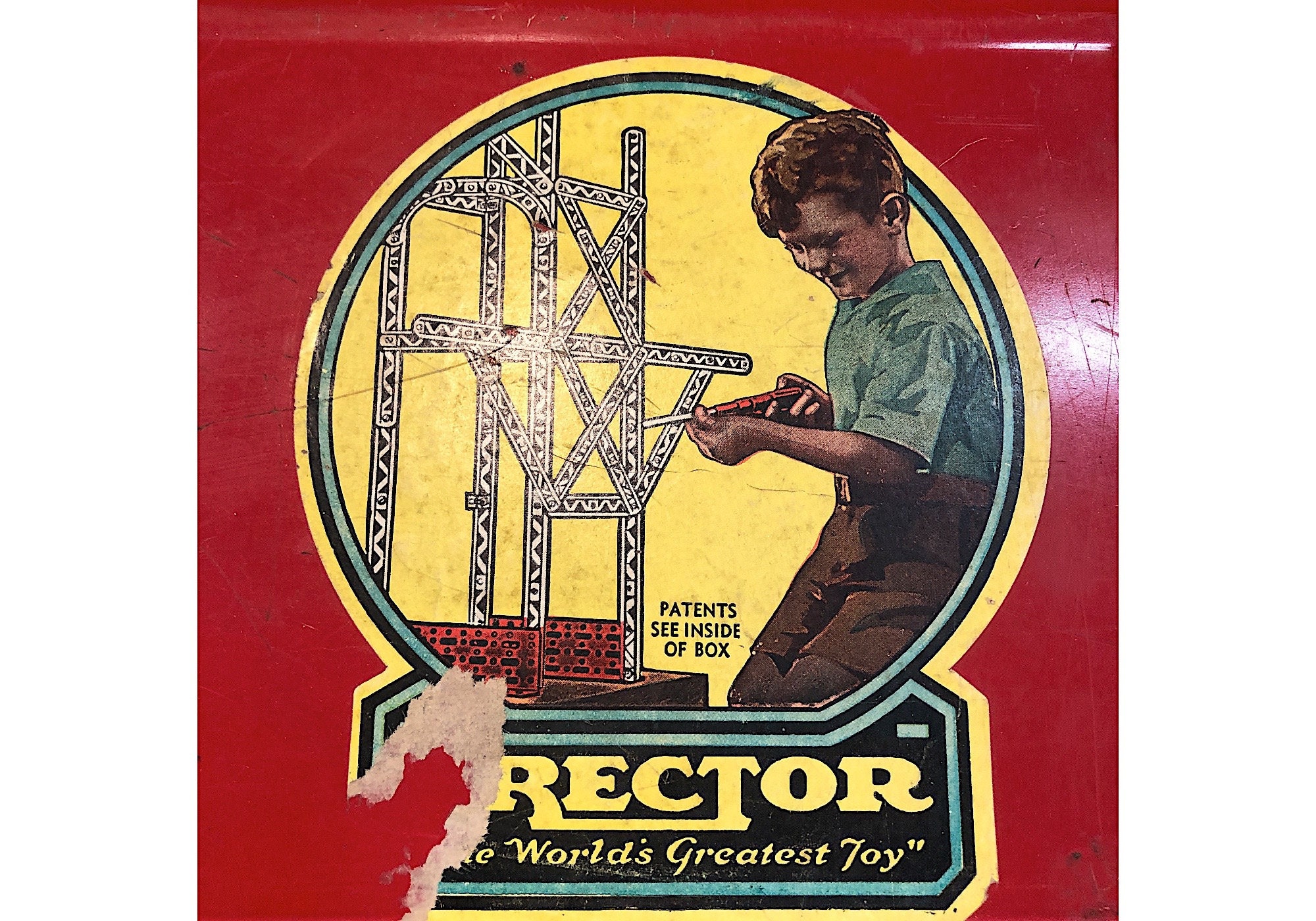 AC Gilbert Erector Set No 4-1/2 Box Only - Etsy