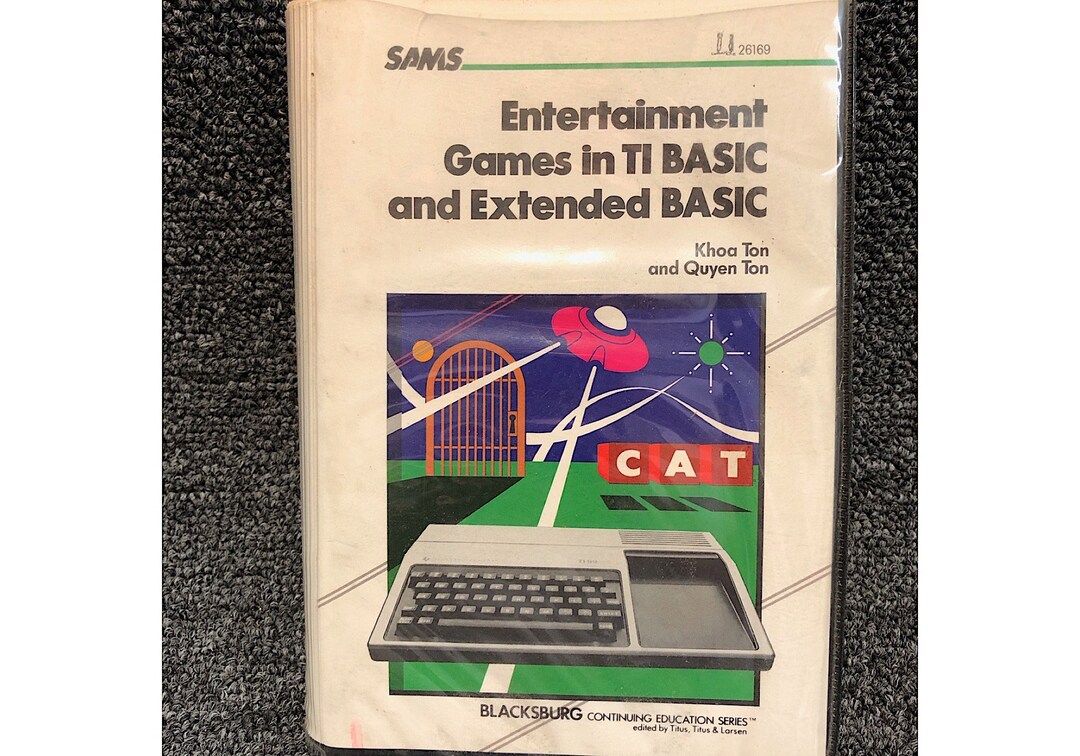Sam Entertainment Games in TI Basic TI-99/4A Home Computer ...
