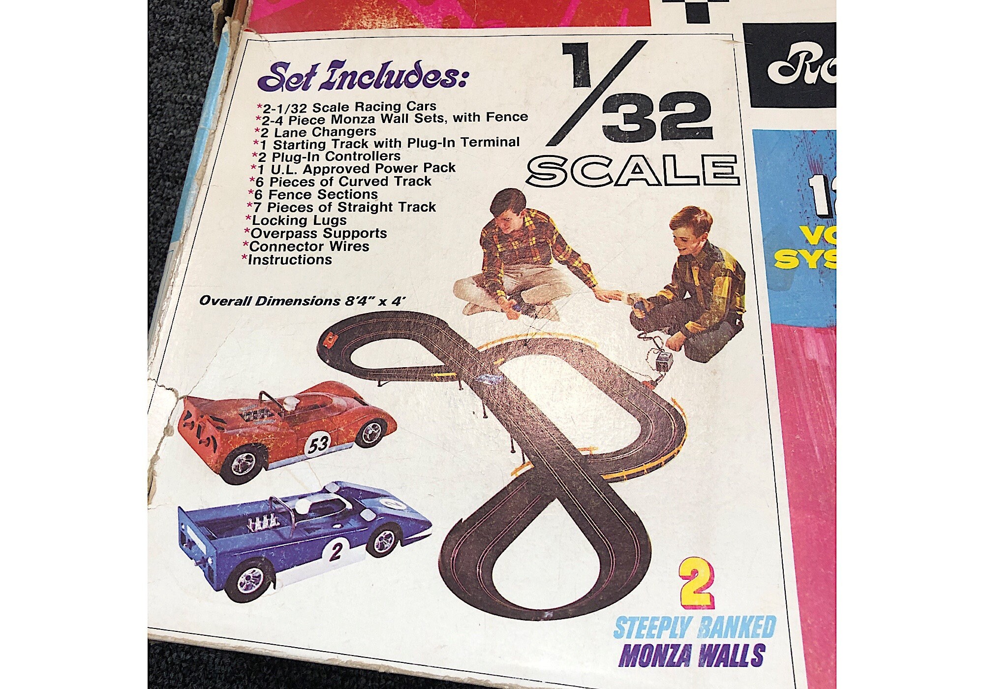 Strombecker Can-am Model Road Race Set 1/32 Scale 100% Complete - Etsy