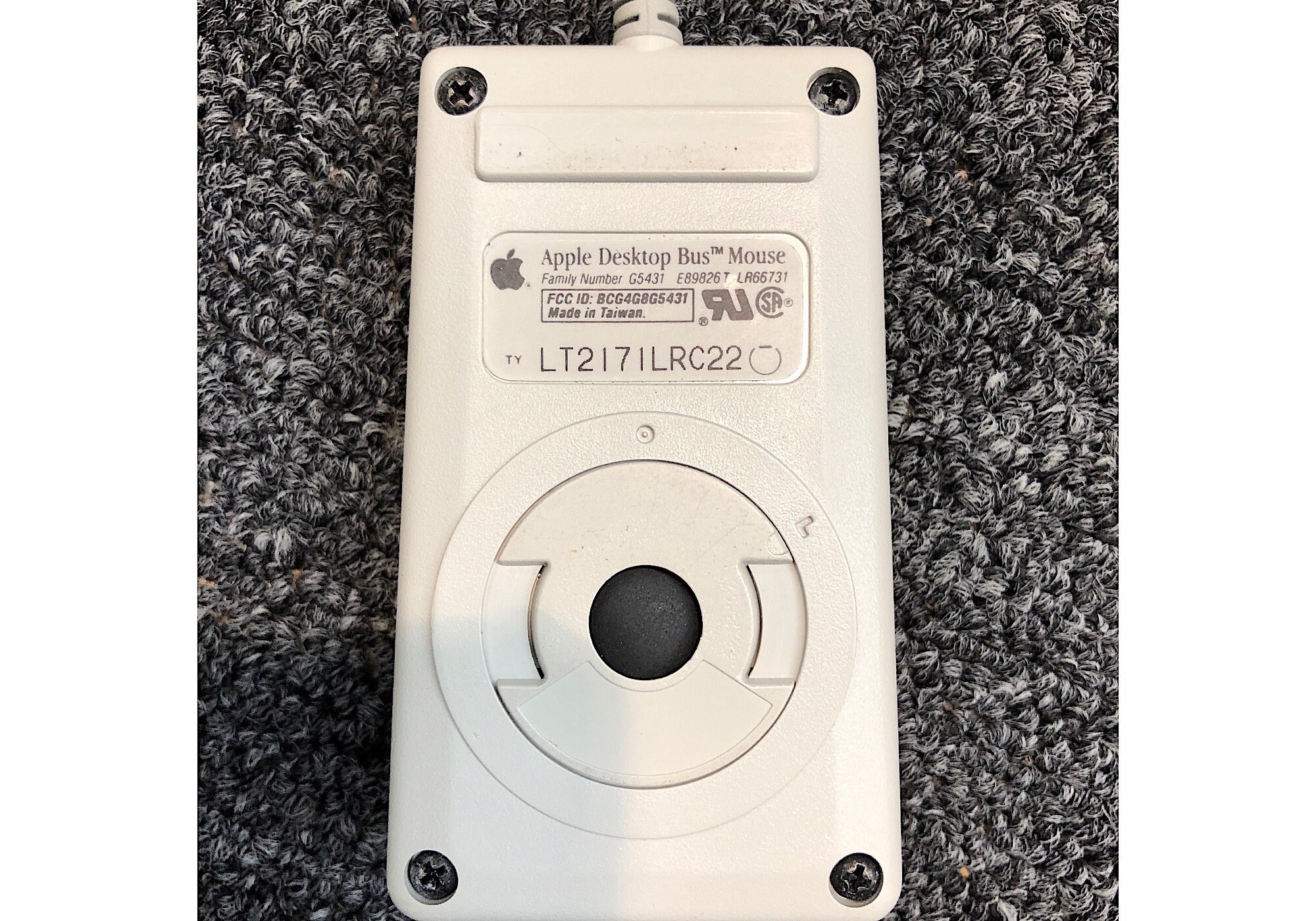 Apple Desktop Bus Mouse ADB Model G5431 Tested Works - Etsy