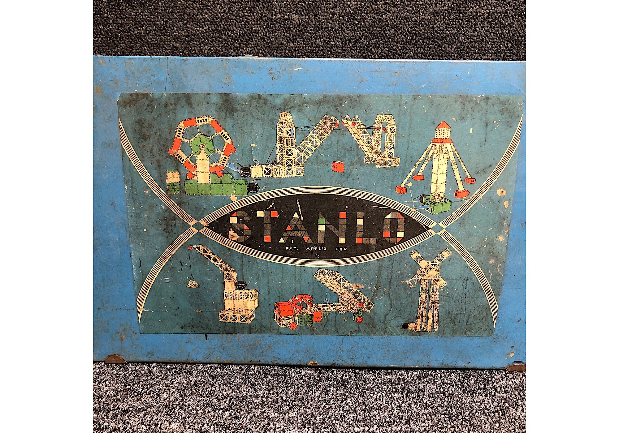 Stanlo Master Building Toy Construction Set in Metal Box - Etsy