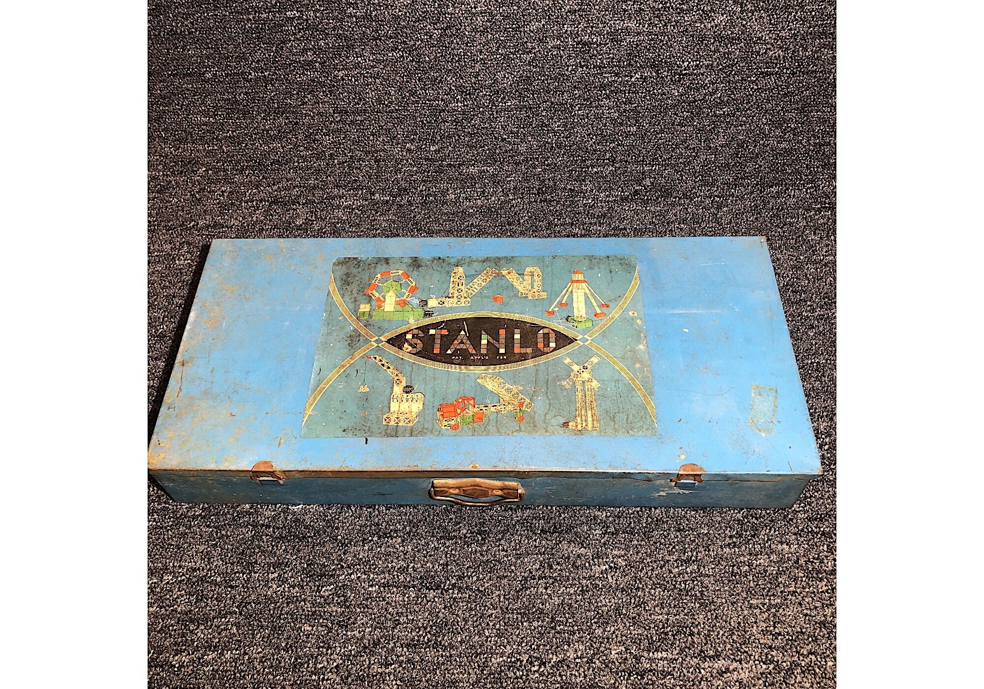 Stanlo Master Building Toy Construction Set in Metal Box - Etsy