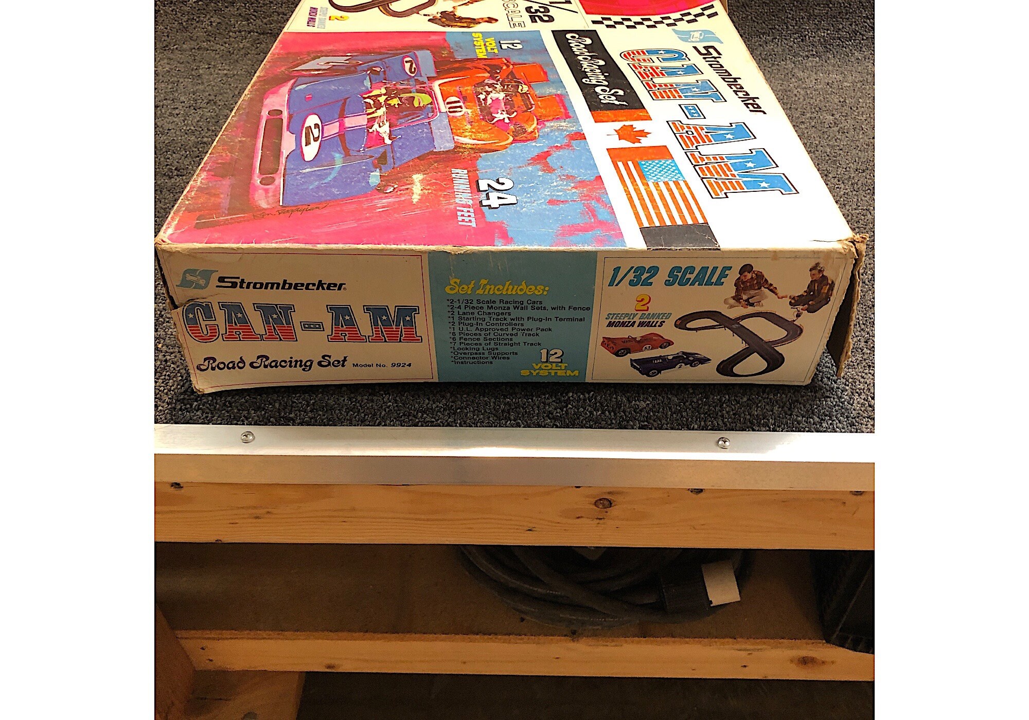 Strombecker Can-am Model Road Race Set 1/32 Scale 100% Complete - Etsy