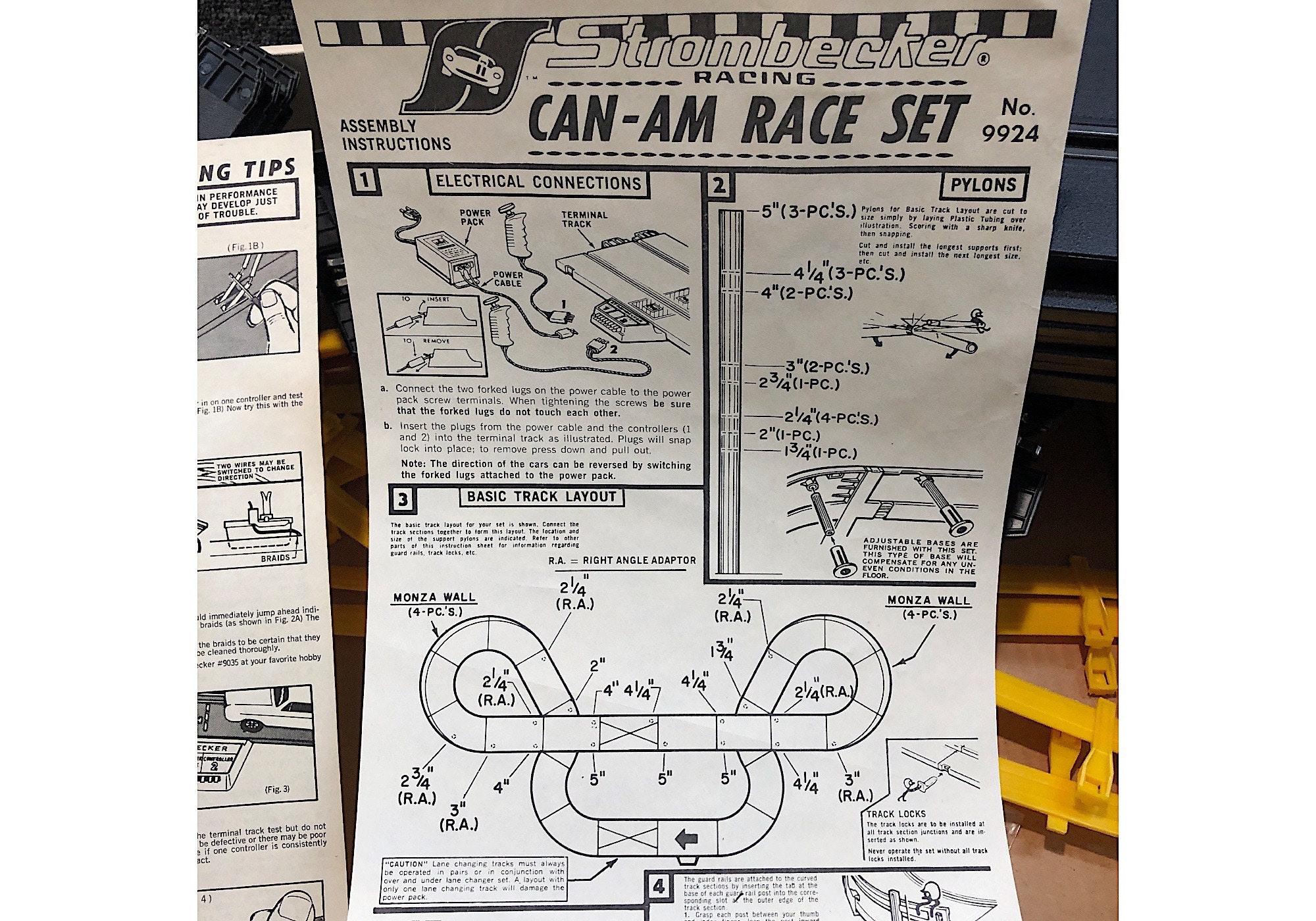 Strombecker Can-am Model Road Race Set 1/32 Scale 100% Complete - Etsy