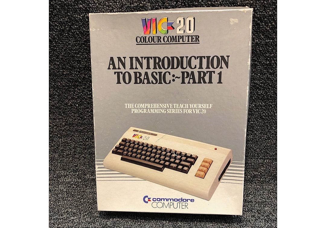 Commodore VIC-20 Introduction to Basic Part 1 Complete Set Vintage ...