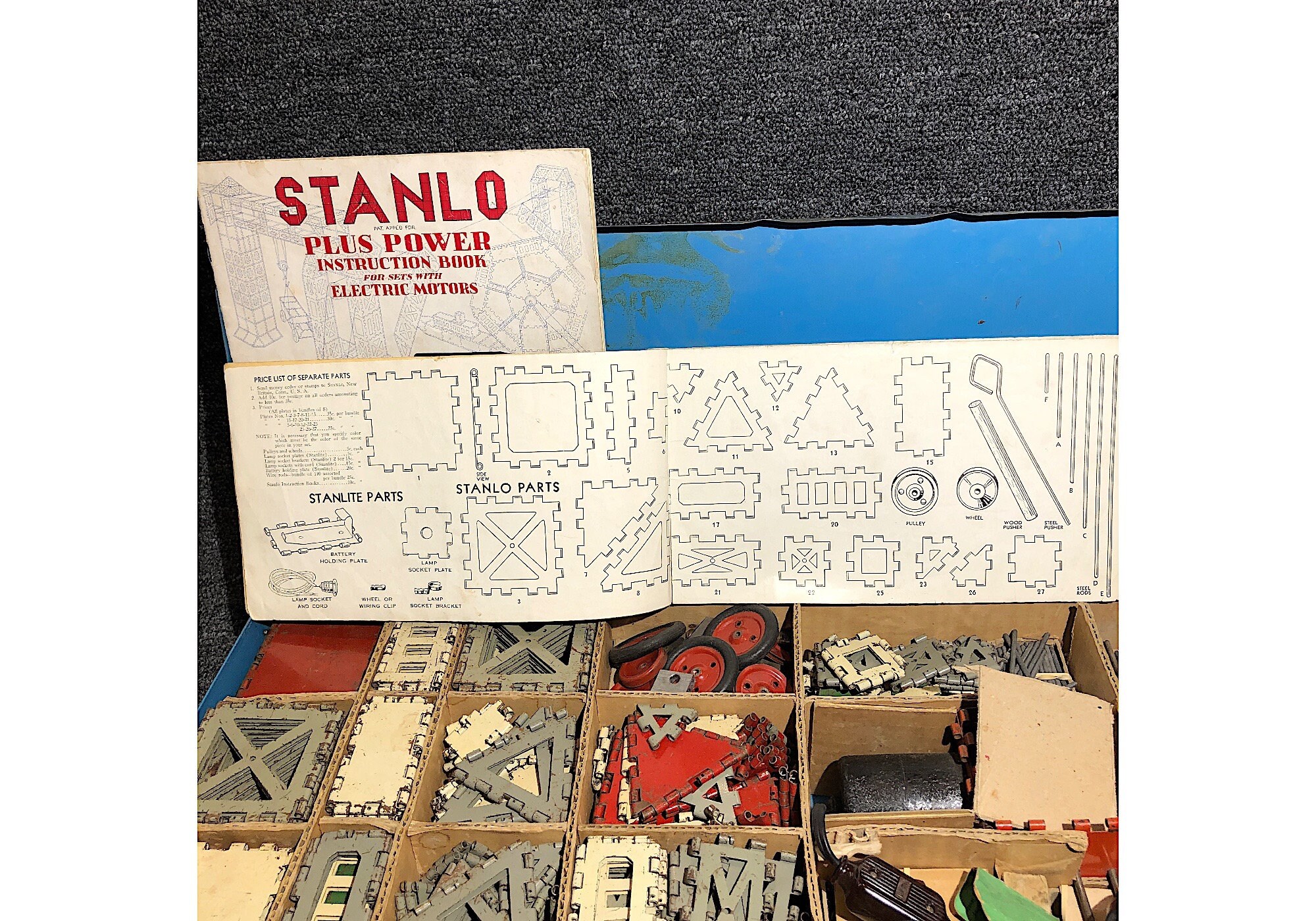 Stanlo Master Building Toy Construction Set in Metal Box - Etsy