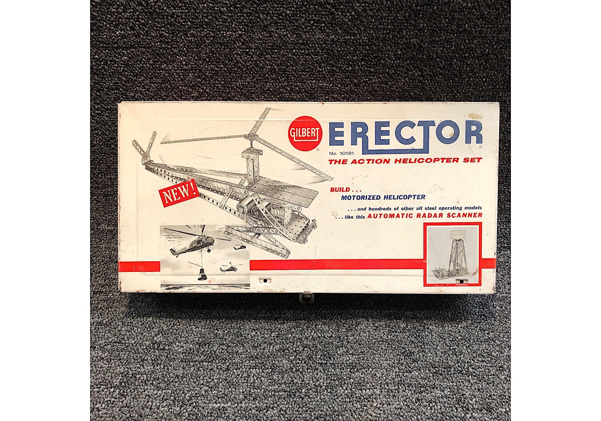 AC Gilbert Erector Set Action Helicopter Box Only - Etsy
