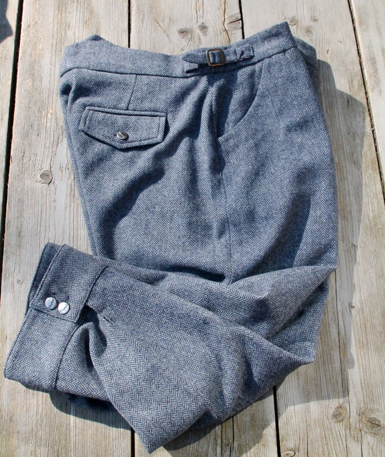 Vitage Style Knickerbockers or Plus Fours From Wool - Etsy