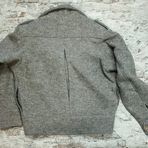 1940s Vintage Style Repro Ike Jacket or Eisenhower Jacket in Grey ...