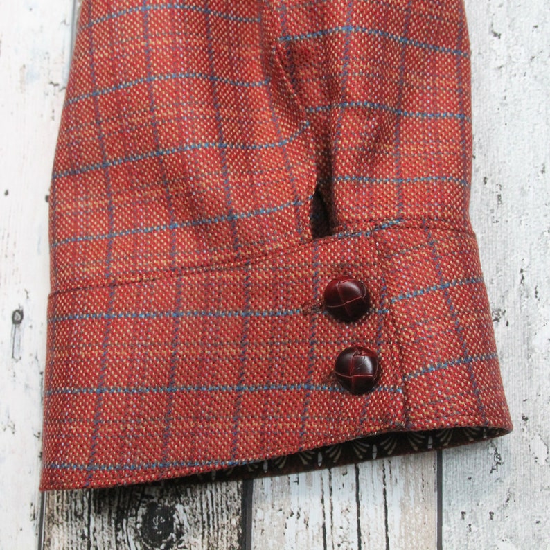 Ladies Knickerbockers – Red Check Wool Tweed Cycling Breeches, Vintage ...