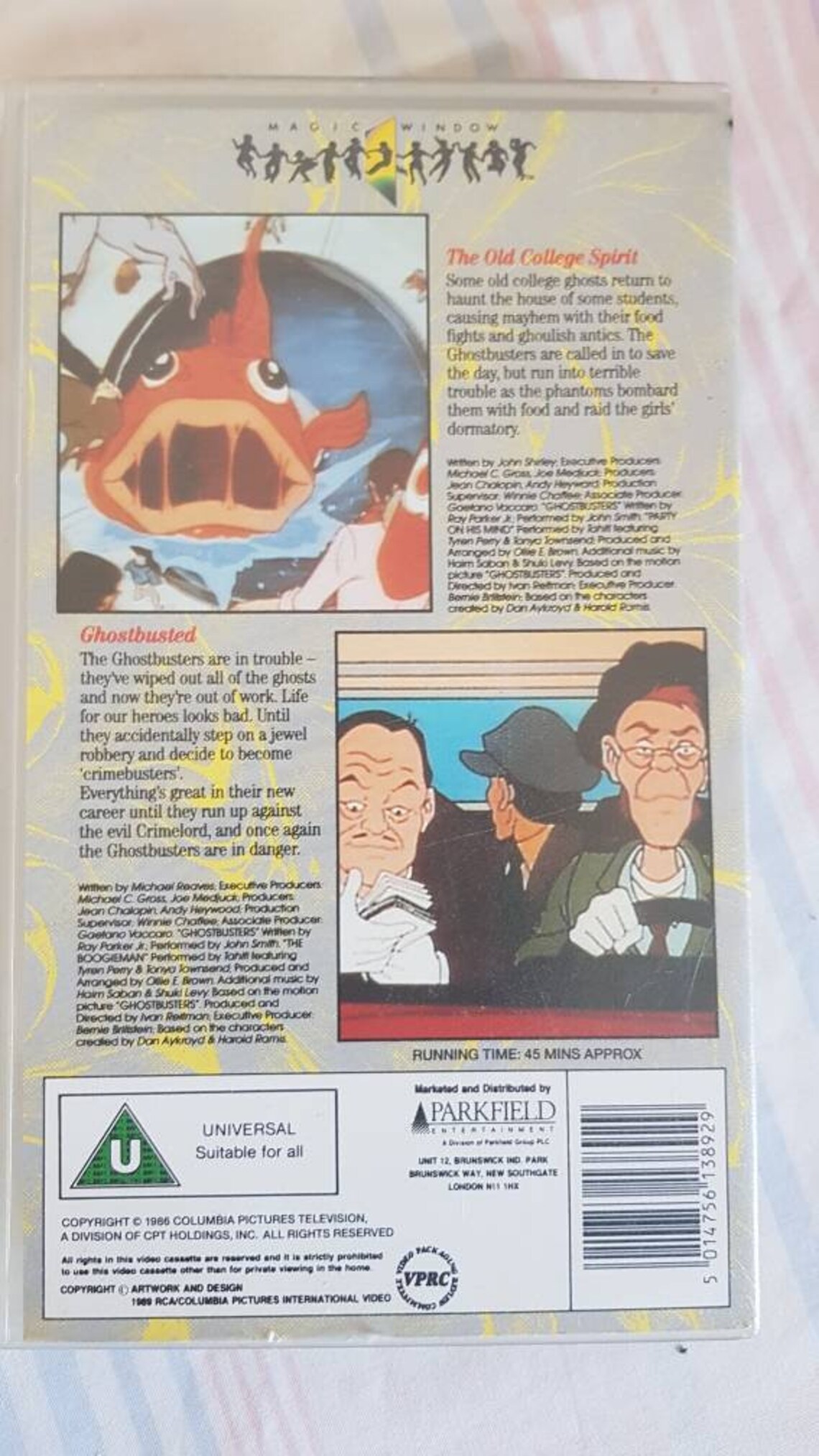 1986 Ghostbusters VHS - Etsy