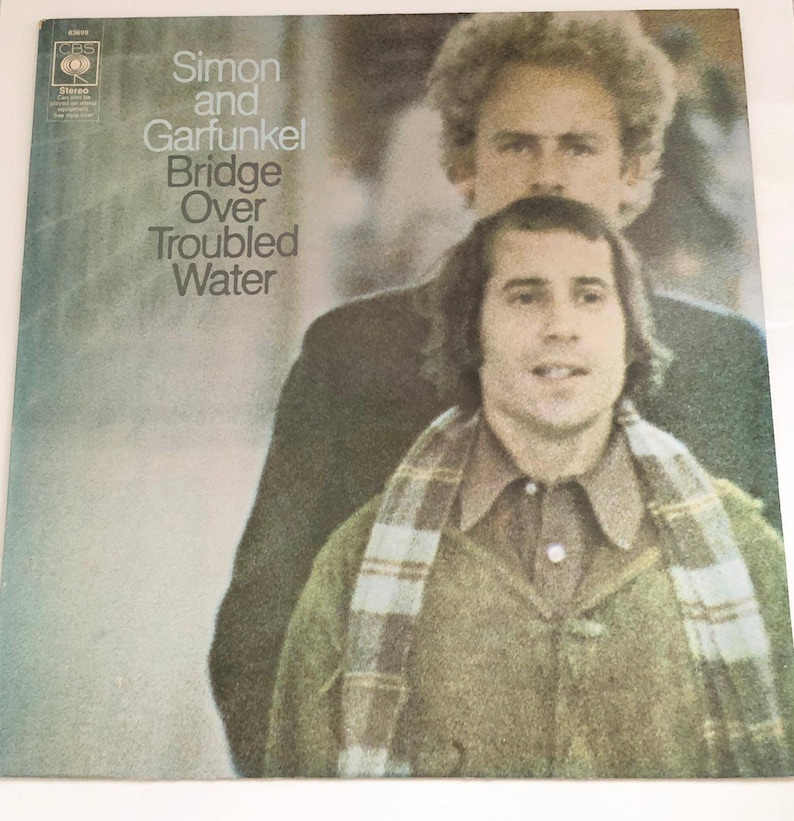 Simon And Garfunkel Bridge Over Troubled Water Vinyl Lp Etsy