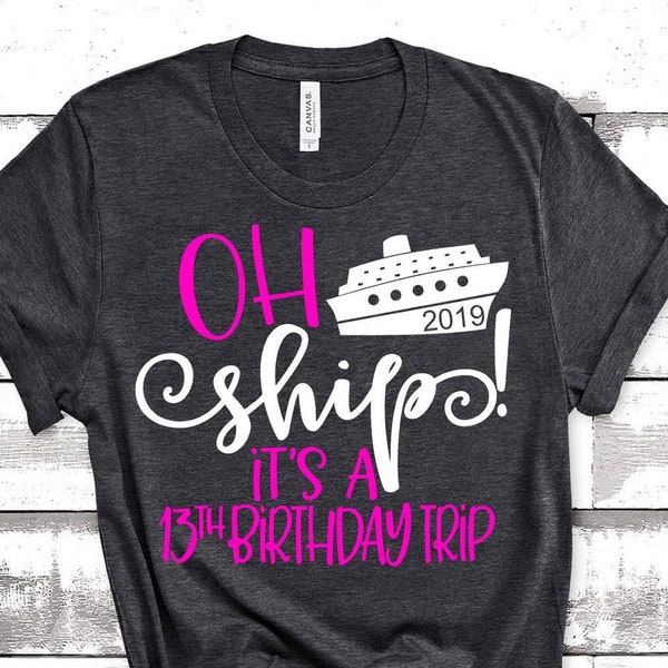 Cruise 13th Birthday - Etsy