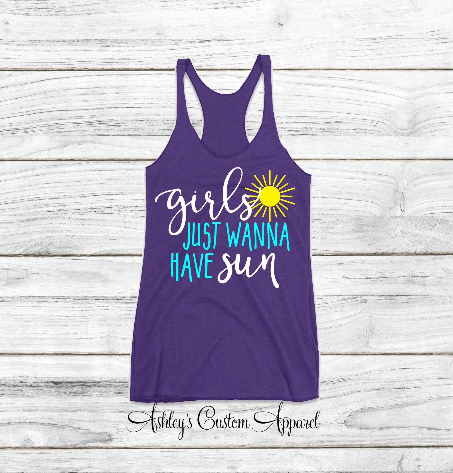 Girls Summer Trip Shirts Beach Vacation Tank Top Girls Just Wanna Have ...
