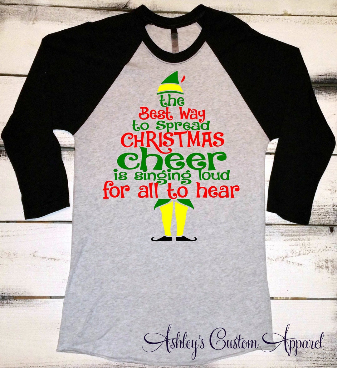 Funny Christmas Shirt, Christmas Elf Shirt, the Best to Spread ...