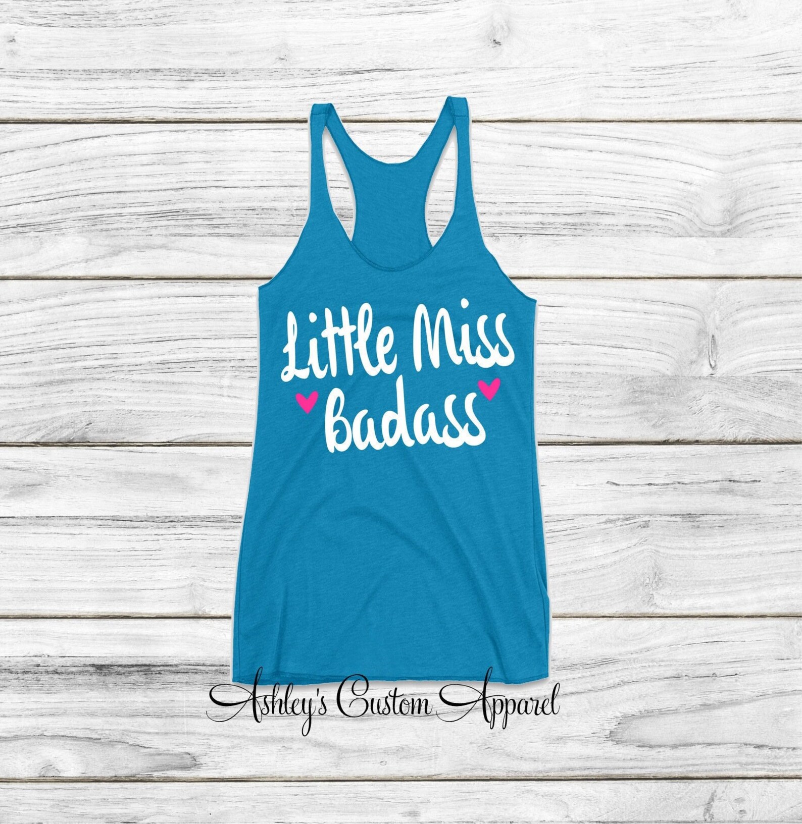 Little Miss Tank Funny Workout Shirt Little Miss Badass Gym - Etsy