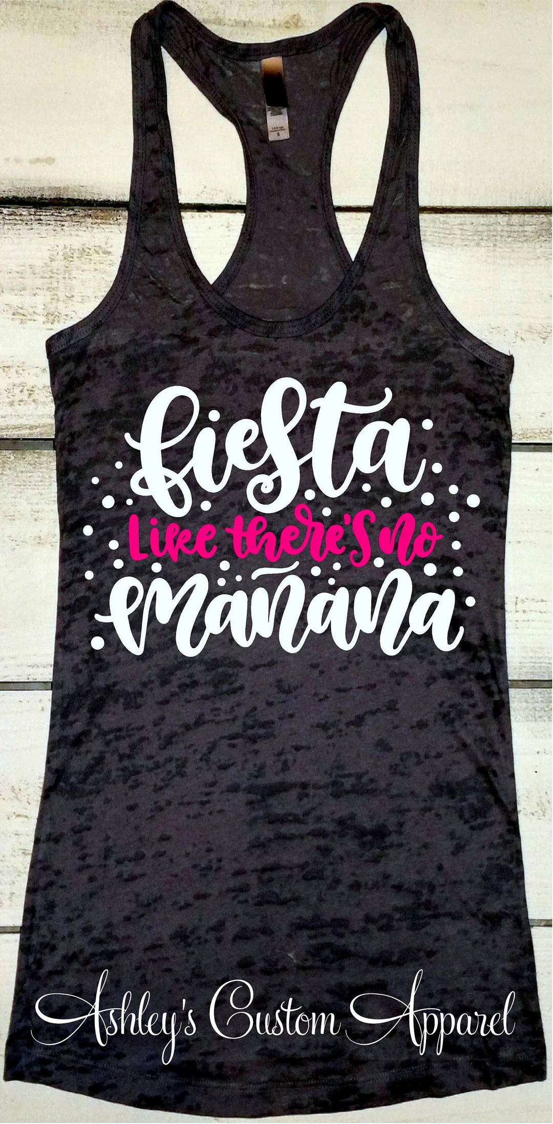 Fiesta Tank Fiesta Like There's No Manana Mexico Vacation - Etsy