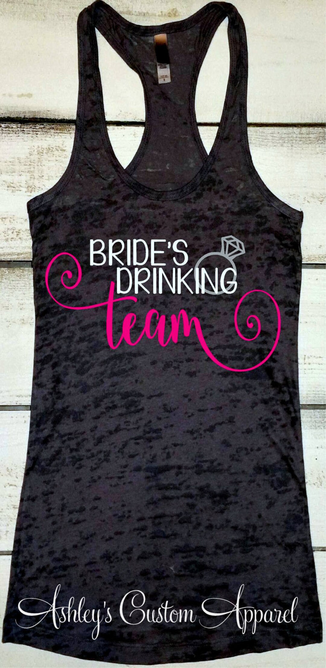 Bridal Party Tanks, Bachelorette Party Tank Tops, Brides Drinking Team ...