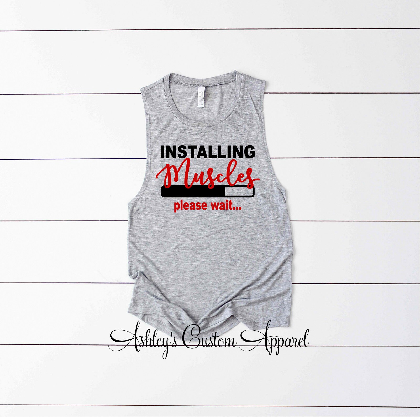 Installing Muscles Womens Workout Tank Tops Fitness Muscle - Etsy