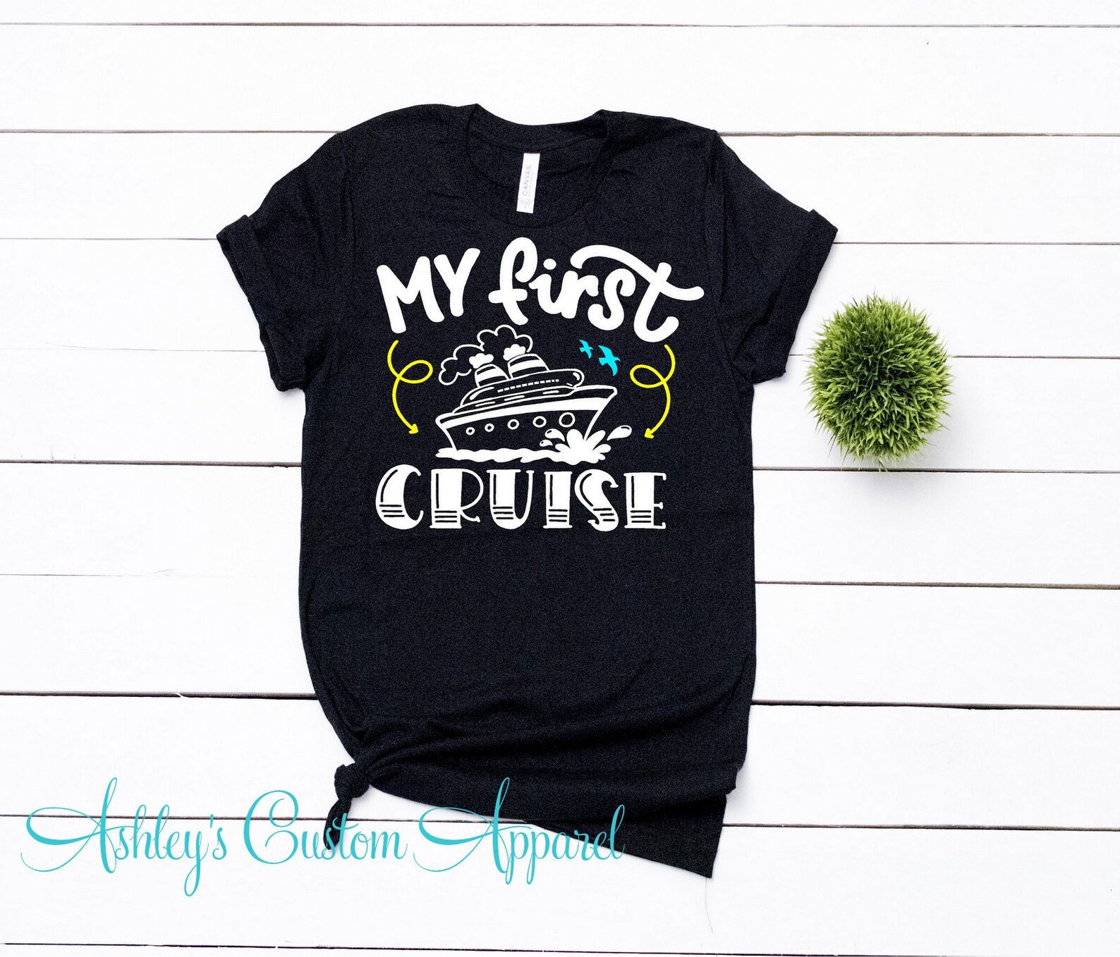 Cruise Shirts Vacation Tshirts My First Cruise Shirt Cruising | Etsy