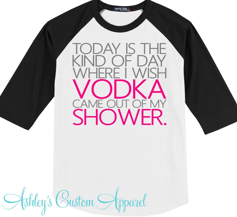 Vodka Shirt Funny Drinking Shirt Shirts with Sayings Funny | Etsy