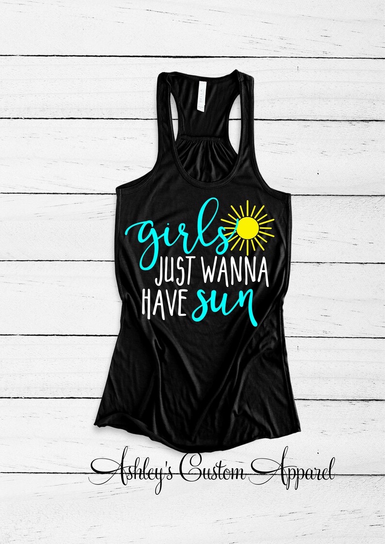 Girls Summer Trip Shirts Beach Vacation Tank Top Girls Just - Etsy