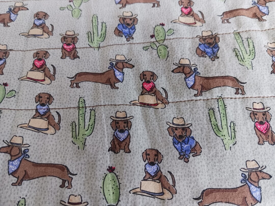 Dachshund Hotpad Casserole Hotpad Quilted Oversize Table Protector ...