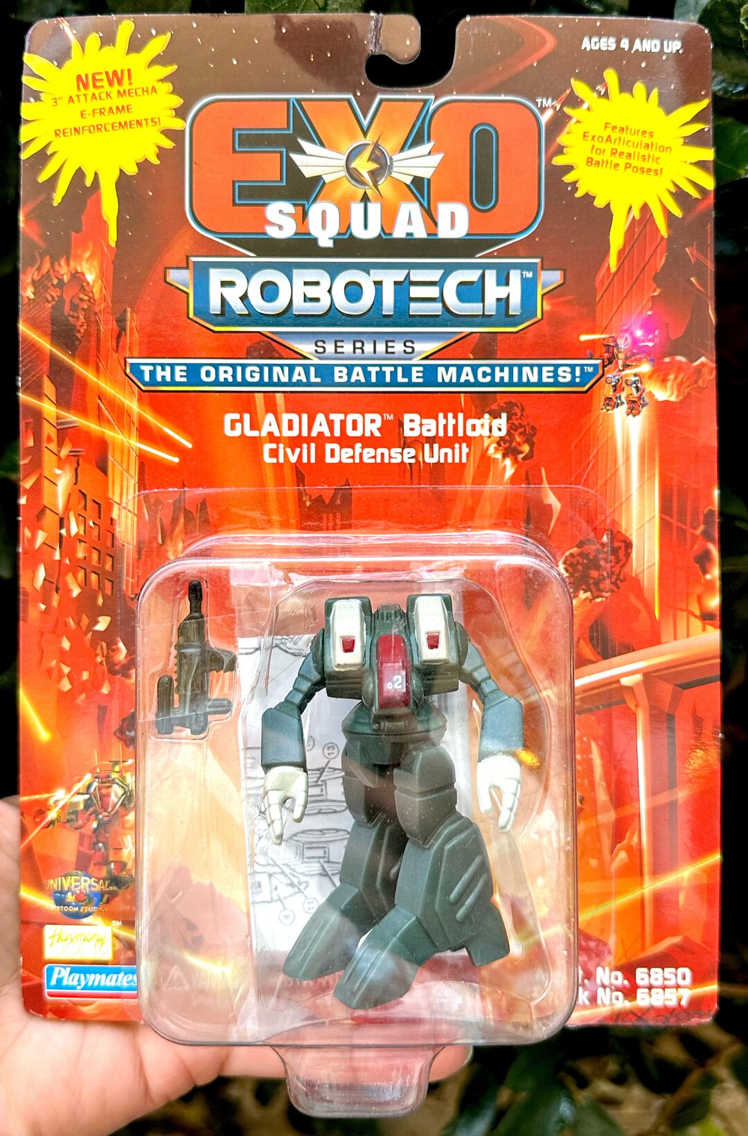 EXO Squad Gladiator Battloid Civil Defense Unit Robotech - Etsy