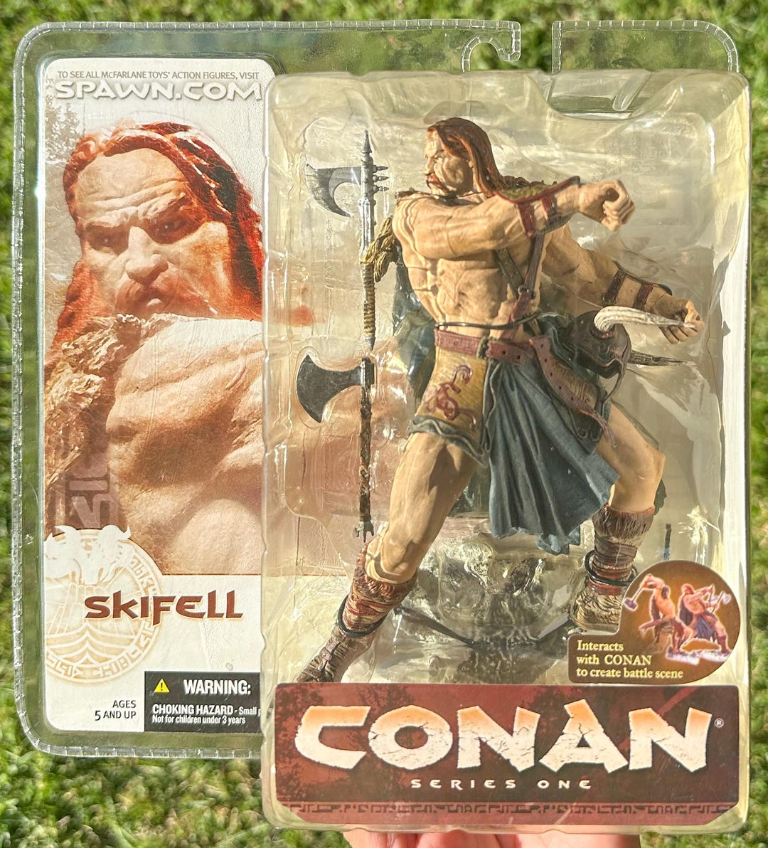 Vintage Mcfarlane Toys Conan Series One Skifell 6 Action Figure 2004 - Etsy