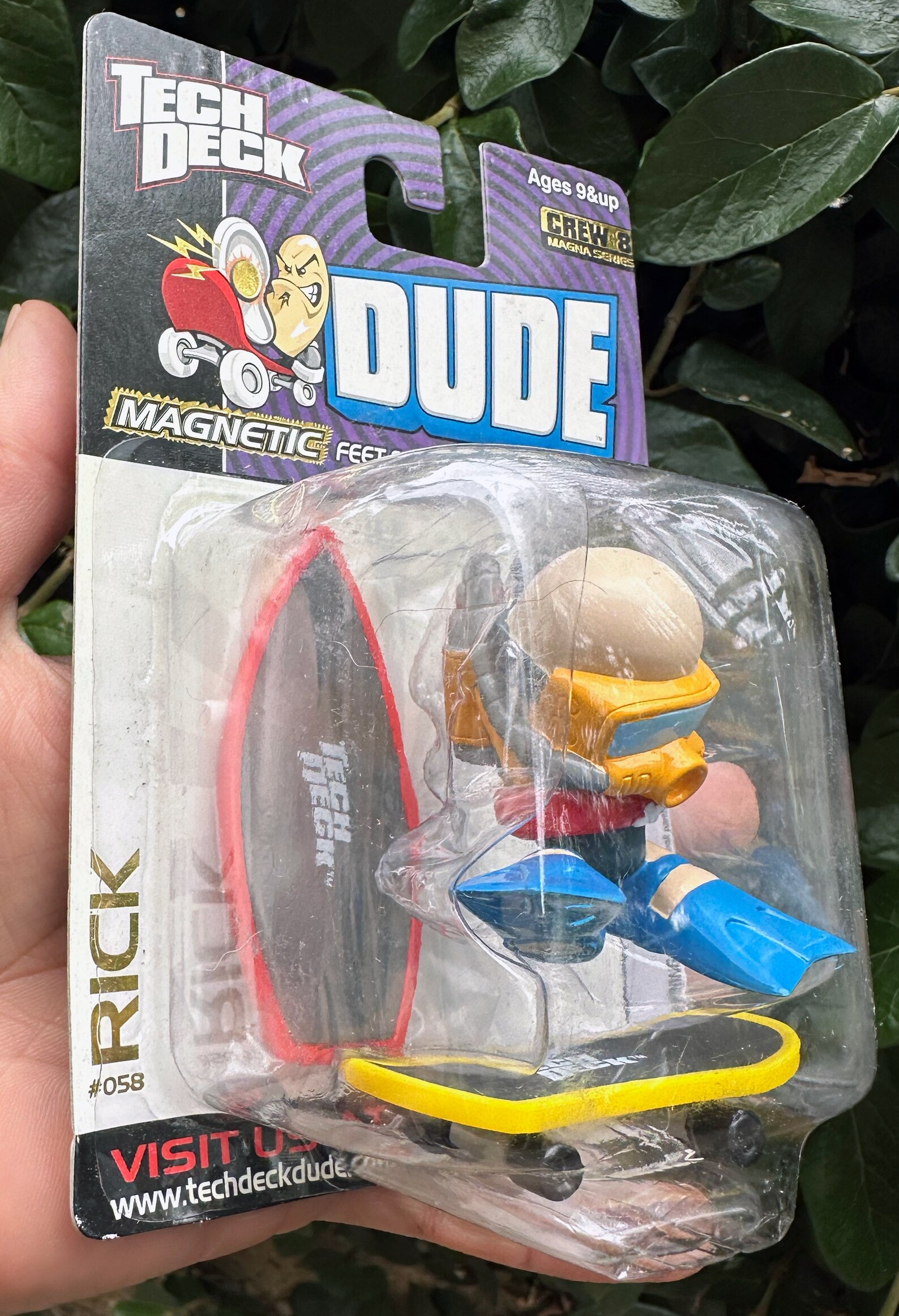 Tech Deck Dude Crew 8 Diver Rick #058 With Bonus Red Surfboard 2002 - Etsy