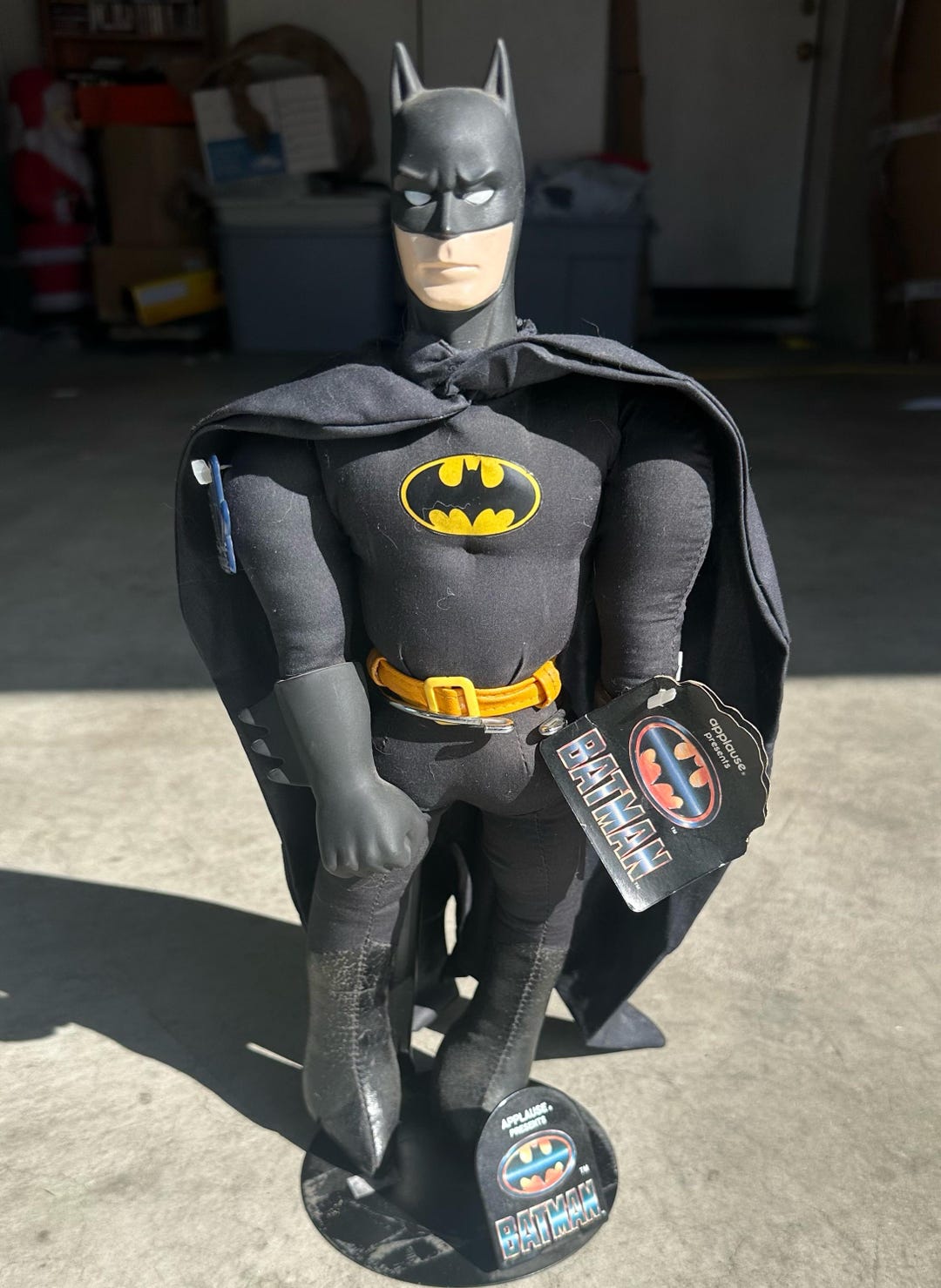 Vintage Batman 1989 DC Comics Applause 15 Inch Doll Plush Toy With ...
